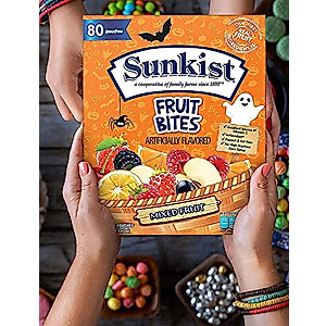 Eva's Gift Universe Basket Filler Fruit Snacks, Mixed, Bulk Pack,0.8 oz Individual Single Serve Bags,80 Pouches (1 Pack)