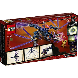 LEGO NINJAGO Legacy Overlord Dragon 71742 Ninja Playset Building Kit Featuring Posable Dragon Toy, New 2021 (372 Pieces)