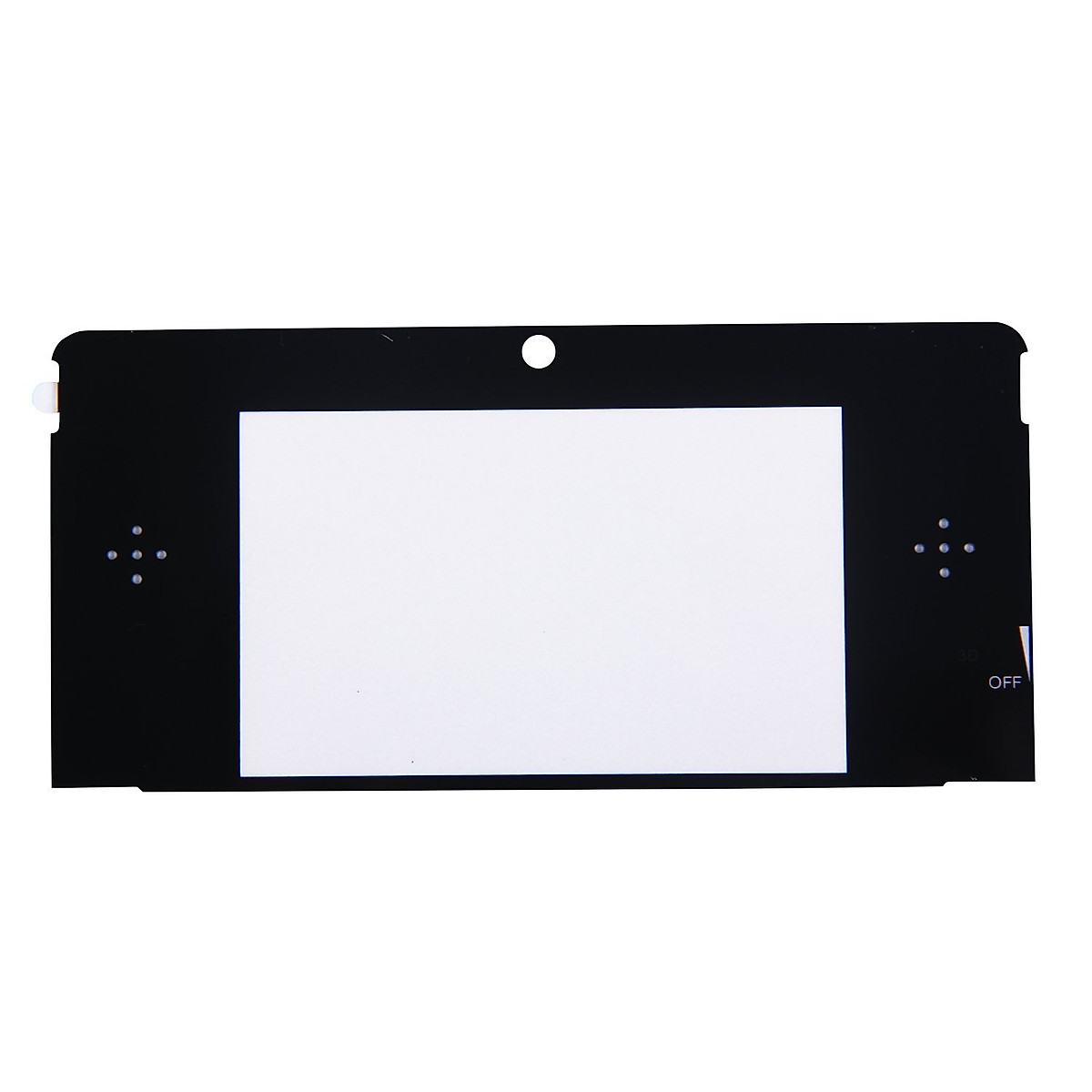 eJiasu Plastic Screen Protector Lens Cover Replacement Faceplate for 3DS Top Screen (1pc)