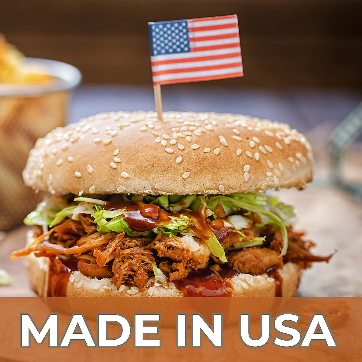 Nutristore Freeze Dried Pulled Pork | Pre-Cooked Shelf Stable Meat for Survival Emergency Food Supply, Meal Prep, and Backpacking/Camping | Made in USA | 25 Year Shelf Life | #10 Can, 18.5 oz