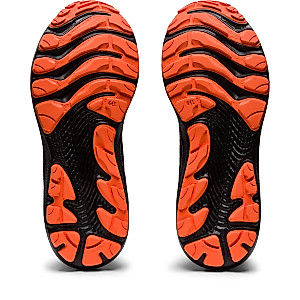 ASICS Women's Gel-Cumulus 24 GTX Running Shoes, 7.5, Night Shade/NOVA Orange