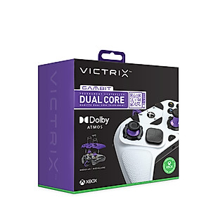 Victrix Gambit World's Fastest Licensed Xbox Controller, Elite Esports Design with Victrix Pro AF Wired Professional Esports Gaming Headset