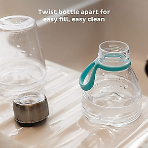 KeepCup Bottle - Lightweight Dual Opening with Steel Cap | 530ml - Cloud