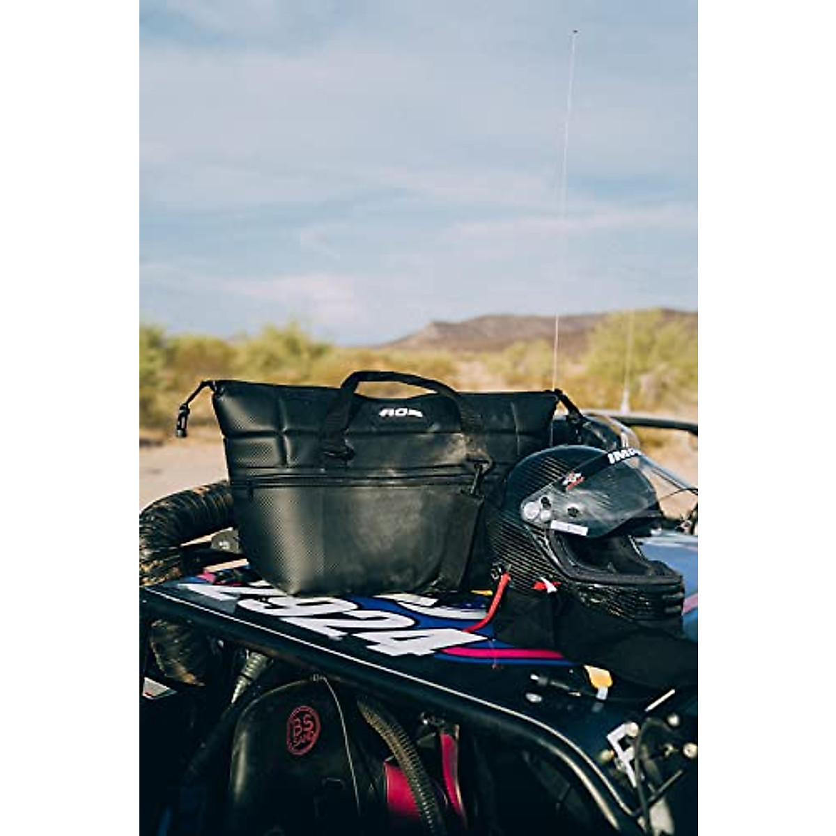 AO Coolers Carbon Soft Cooler with High-Density Insulation, Black, 36-Can