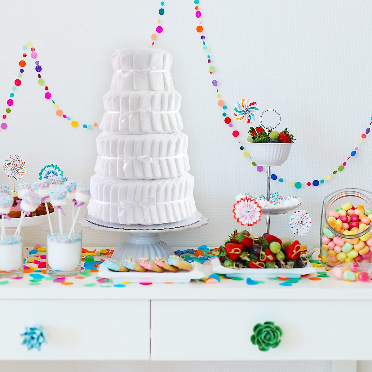 4 Layer Decorate It Yourself Diaper Cake