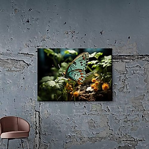 Abstract Painting Buy Canvas Wall Art, Butterfly Painting Art, Butterfly canvas, bedroom Butterfly wall art,Watercolor abstract Butterfly canvas painting