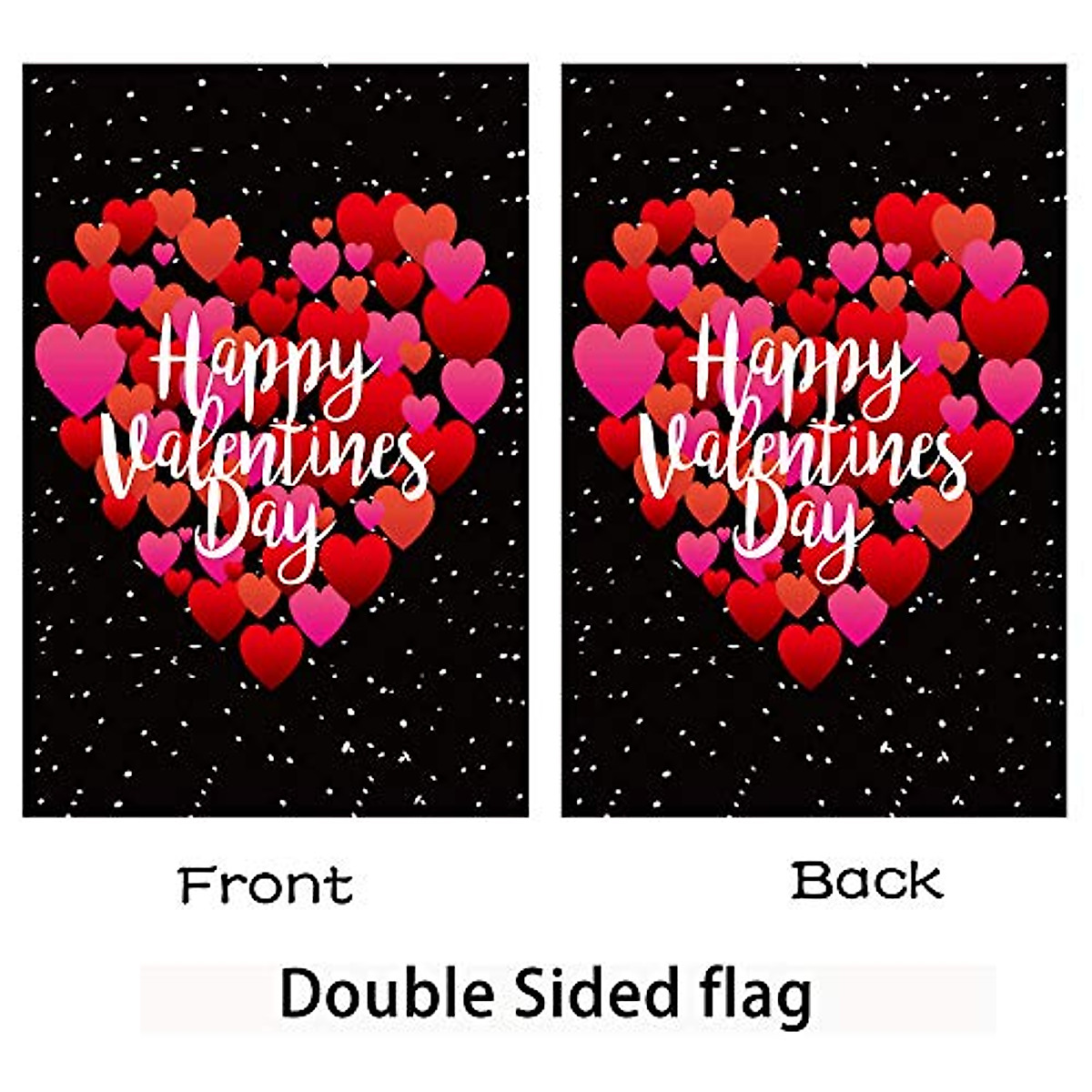 Seasonal Garden Flags Set of 12 Double Sided Burlap 12.5 x 18 Inch Valentine House Flag Garden Flags for OutsideNew Year Garden Flag Valentine Garden Flag st Patrick Flag for Outdoor Decorations Flags