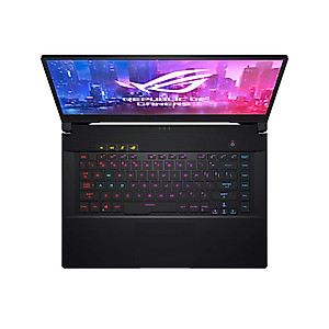 ASUS ROG Zephyrus M Thin and Portable Gaming Laptop, 15.6” 144Hz Full HD IPS, NVIDIA GeForce GTX 1660 Ti, Intel Core i7-9750H, 16GB DDR4 RAM, 512B PCIe SSD, Per-Key RGB, Windows 10 Pro, GU502GU-XB74