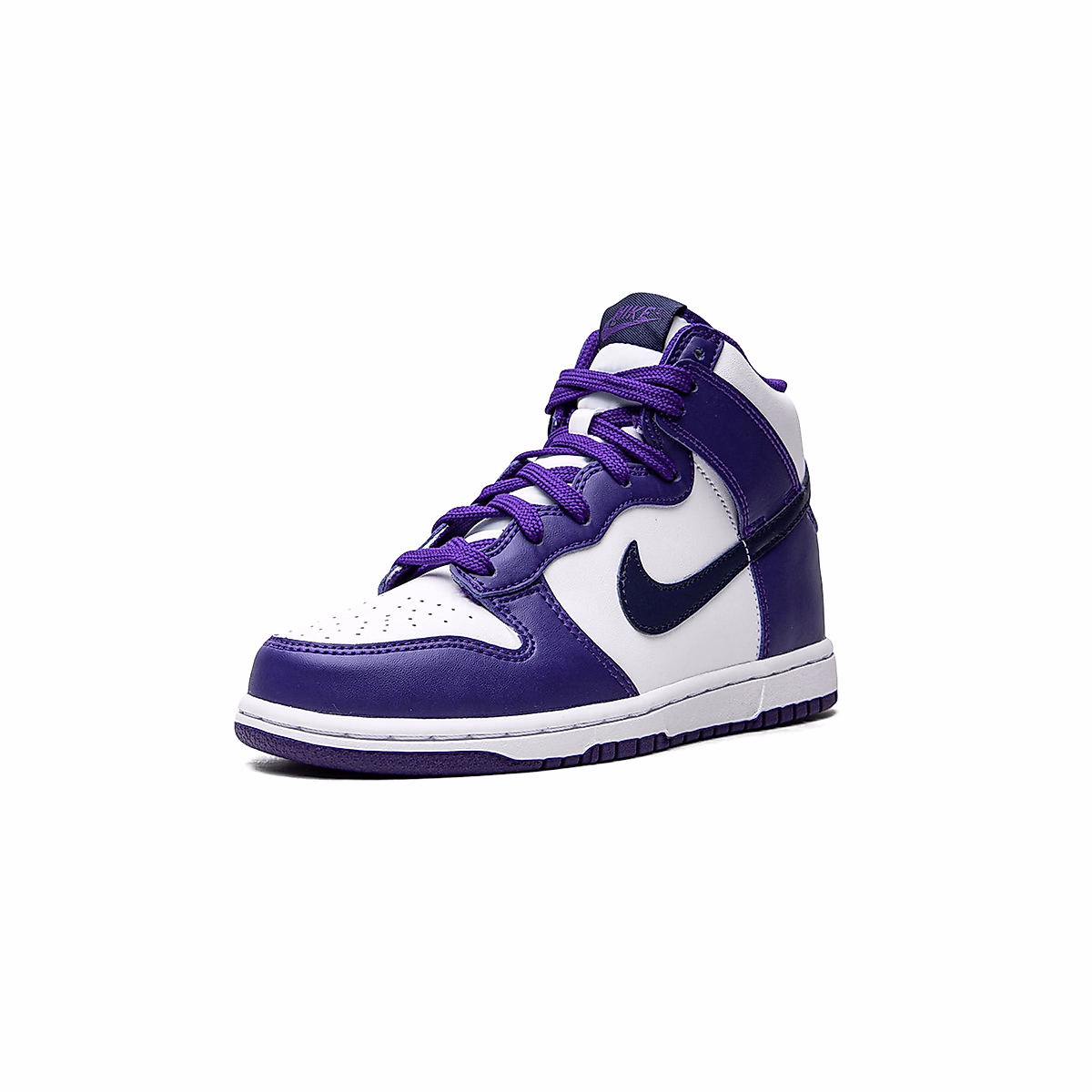 Nike Preschool Dunk HI (PS) DH9753 100 - Size 11C, Sail/University Blue-white-bla, 11 Little Kid