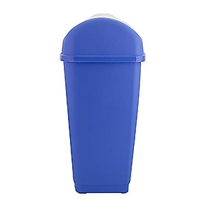 Axentia Testrut 235686 Swing Lid Bin 50 L Blue