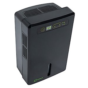 LOCKDOWN Automatic Dehumidifier with Quiet Operation, Drain Hose and Self Monitoring Controls for Humidity Control in Small Rooms, Safes and Closets