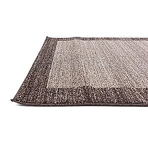 Unique Loom Del Mar Collection Area Rug - Abigail (3' 3" x 5' 3" Rectangle, Light Brown/ Beige)