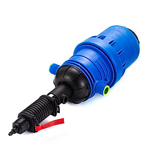 0.2% -2% Water Powered Flow Dosing Pump Hydraulic Chemical Fertilizer Injector Proportioning Dispenser Liquid Diluent Doser Proportioner for Drip Irrigation Mixer Hose Livestock Farm (0.2%:2% 4℃-30℃)