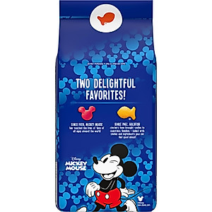 PEPPERIDGE FARM Disney Mickey Mouse Cheddar Crackers, Snack Crackers, 6.6 oz bag