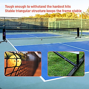 Pickleball Paddles Set |18mm Thick Professional Lightweight Fiberglass Pickleball Racket Set with Customized Bag | Pickleball Paddle Gifts for Beginners & Pros (4 Paddles set with Net)