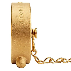 Brass Pin Lug 2 1/2" NH Cap with Chain