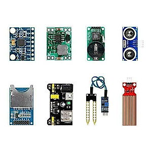 Alician for Arduino 45 in 1 Sensors Modules Starter Kit Better Than 37in1 Sensor Kit 37 in 1 Sensor Kit UNO R3 MEGA2560 OPP Bag