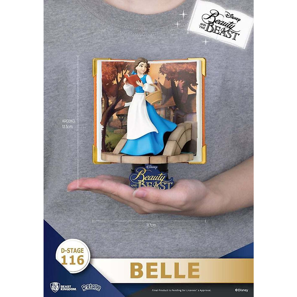 Beast Kingdom Disney Story Book Series: Belle DS-116 D-Stage Statue