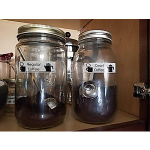 Hedume 9 Pack Coffee Scoop, 304 Stainless Steel Coffee Measuring Scoop 1 Tablespoon, Long Handle Spoon for Coffee, Milk Powder, Fruit Powder