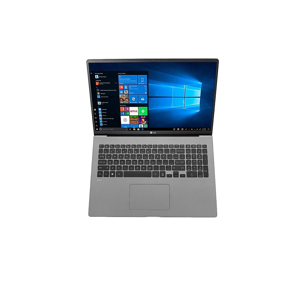 LG Gram 17" Intel i7-1065G7 16GB/512GB SSD Ultra-Slim Laptop - 17Z90N-R.AAC8U1