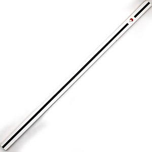 Armory Replicas Authentic Grass Cutter Sasuke Kusanagi Sword - Japanese Anime Katana for Cosplay and Collection - Stainless Steel Blade, White & Black Wooden Scabbard - 40"