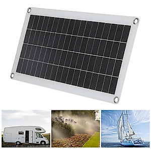 Natudeco 20W 18V Solar Panel Flexible Panel Charging Panel Foldable Portable Charging Device for Car Boat Mobile Phone Advertising Light Outdoor