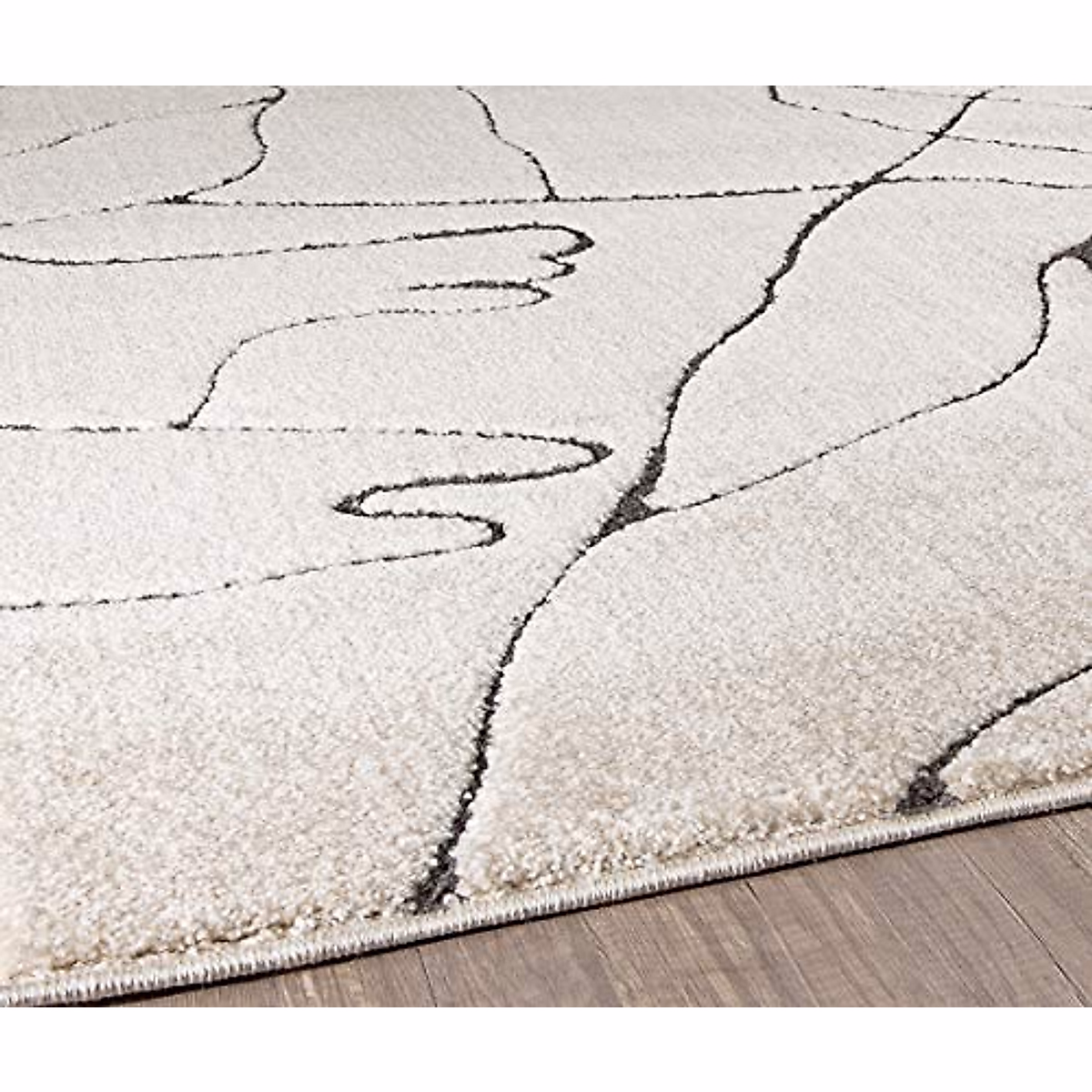 CosmoLiving by Cosmopolitan Area Rug, 5'0"x7'6", Marble