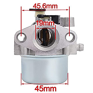 HIPA 799866 Carburetor for Briggs and Stratton 794304 796707 790845 799871 Engine Motor Lawn Mower Toro 190CC Walk Behind Lawn Mower