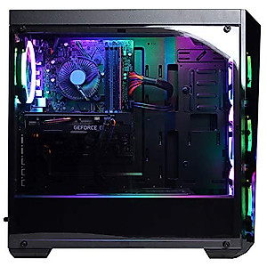 CyberpowerPC Gamer Xtreme VR Gaming PC, Intel Core i5-9400F 2.9GHz, NVIDIA GeForce GTX 1660 6GB, 8GB DDR4, 240GB SSD, 1TB HDD, WiFi Ready & Win 10 Home (GXiVR8060A8, Black)