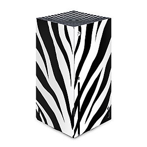 Head Case Designs Officially Licensed Grace Illustration with Zebra Art Mix Vinyl Sticker Gaming Skin Decal Cover Compatible With Xbox Series X Console