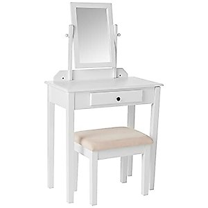 Frenchi Home Furnishing Vanity Set, One Mirror, White