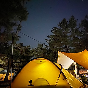 GEERTOP Portable 2 Person 4 Season Camp Tent Waterproof Backpacking Tent Double Layer All Weather for Camping Hiking Travel Climbing Mountaineering - Easy Set Up