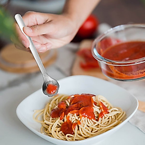 Cat Paw Spoon Stainless Steel Coffee Spoons Teaspoon Decoration Spoon Espresso Spoons Stirring Spoon for Dessert Ice-cream Cake Coffee Appetizer Set of 2