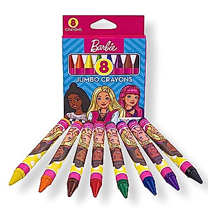 Barbie Sticker Activity Set - Bundle Includes Barbie Stickers, Barbie Coloring Book, and More (Pink)