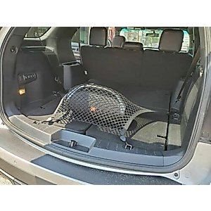 EACCESSORIES EA Rear Trunk Organizer Cargo Net for Mercury Mountaineer 2002-2010 – Floor Style Cargo Net for SUV - Premium Mesh Elastic Car Trunk Organizer – Compatible with Mercury Mountaineer