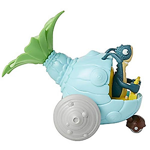 Gigantosaurus Bill's Bubble Toy Vehicle Bounces Up & Down, 6.5" Long, 4" Tall - Easy for Little Hands to Push Along - Dino Car Toys for Toddler Kids Boys & Girls