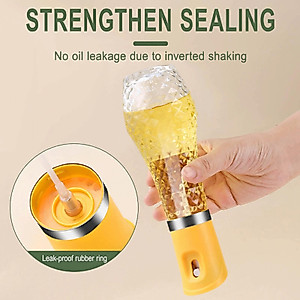 FBITE Cooking Oil Mist Spray Bottle, Multifunctional Cooking Oil Sprayer - 260ml Oil Spray Bottle Olive Oil Mister for Salads, Barbecues, Kitchen Baking,Salad,BBQ