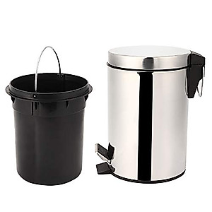 AUNMAS Rubbish Bin, Garbage Bin, Wear- Non-fouling with Ergonomics Handle Living Room Bedroom