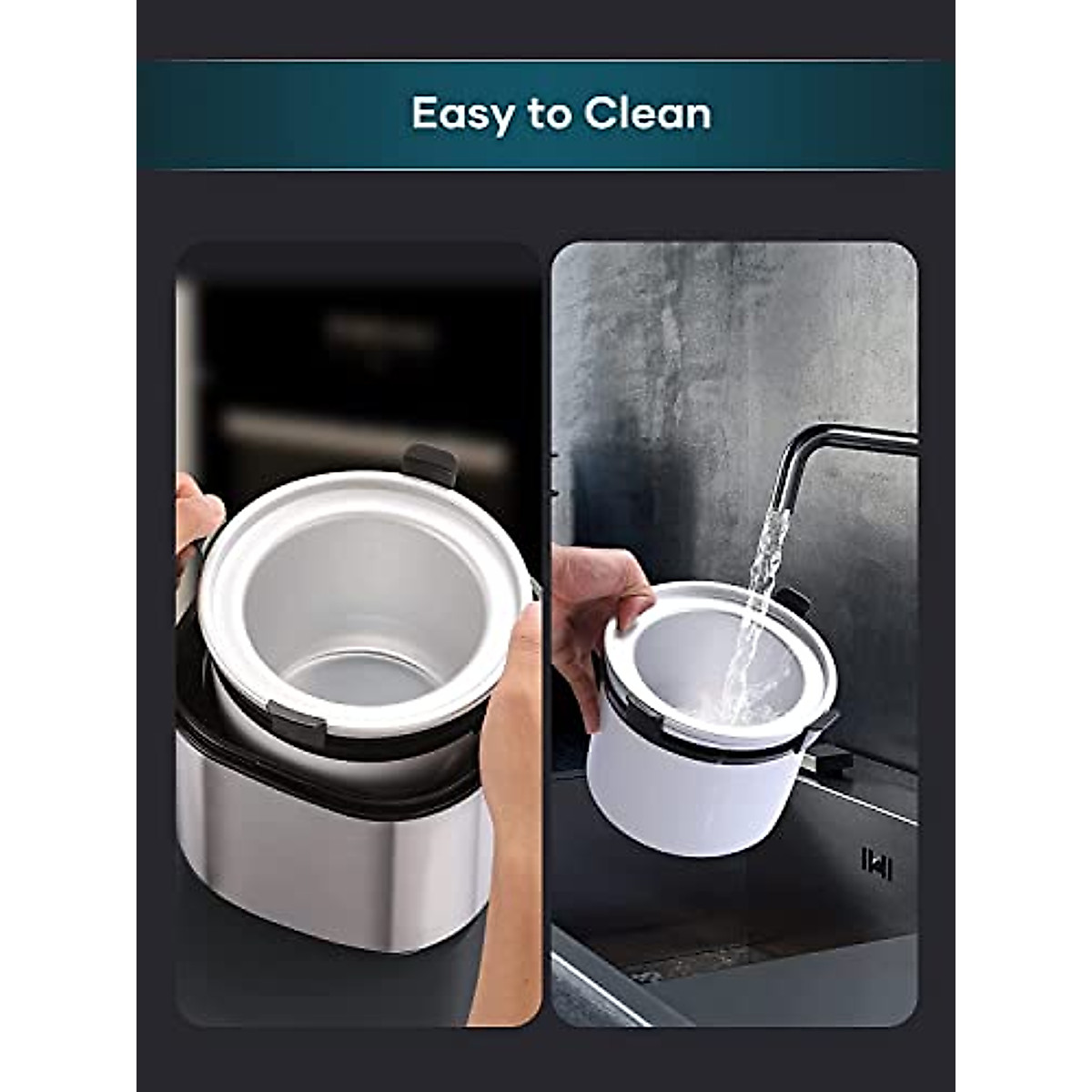 Ice Cream Maker Machine, INTASTING 1.6 Quart Frozen Yogurt-Sorbet, Auto Shut-Off, Double-Insulated Freezer Bowl, Suitable for Homemade Ice Cream, Gelato