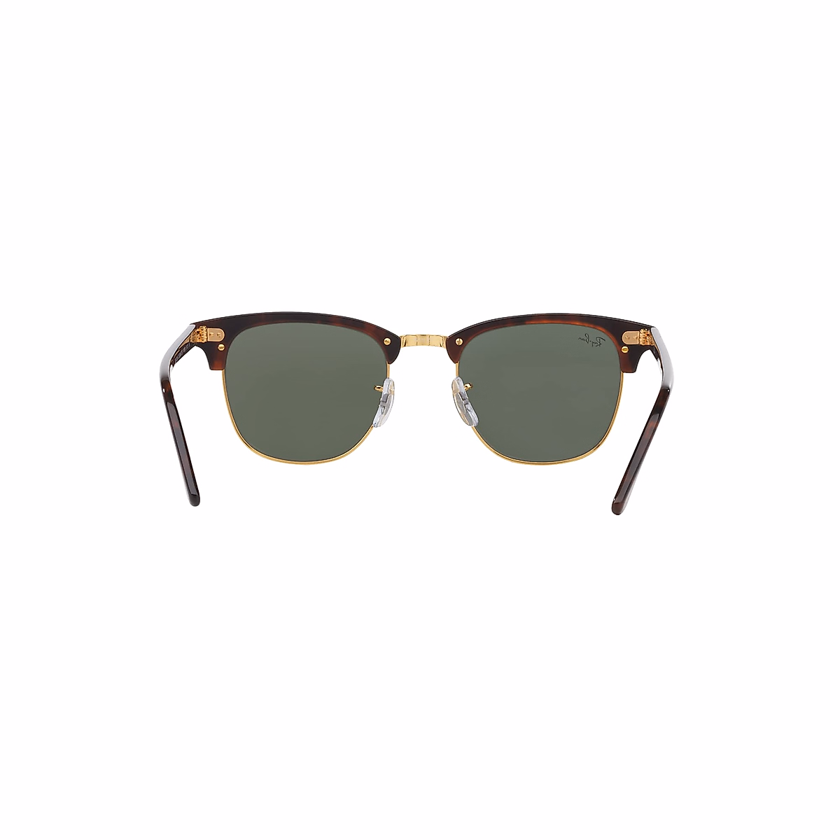 Ray-Ban RB3016 Clubmaster Sunglasses+ Vision Group Accessories Bundle(Mock Tortoise On Arista/Crystal Green (W0366),51) for unisex-adult