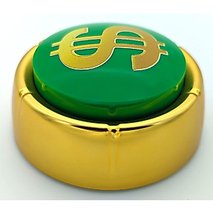 The Money Button | Ka-Ching! Cash Register Sound Effect Button (Batteries Included) Entrepreneur Back to School Office Sales Marketing Gag Gift Hype Nut