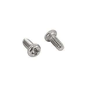 Frobea 240Pcs M2 x 4mm 304 Stainless Steel Round Head Screws
