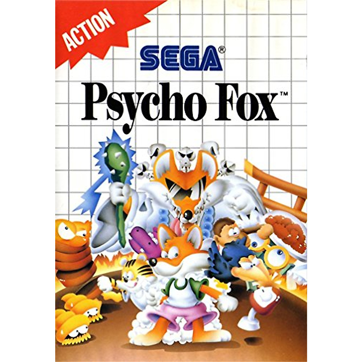 Psycho Fox-Sega Master System