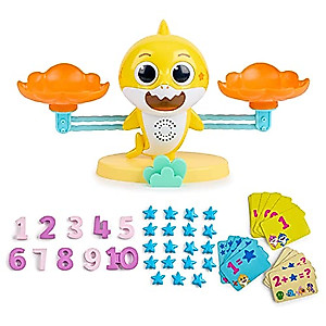 WowWee Baby Shark's Big Show! Sea-Saw-Counting Game – Educational Toy for Toddlers – Kids Math Toys