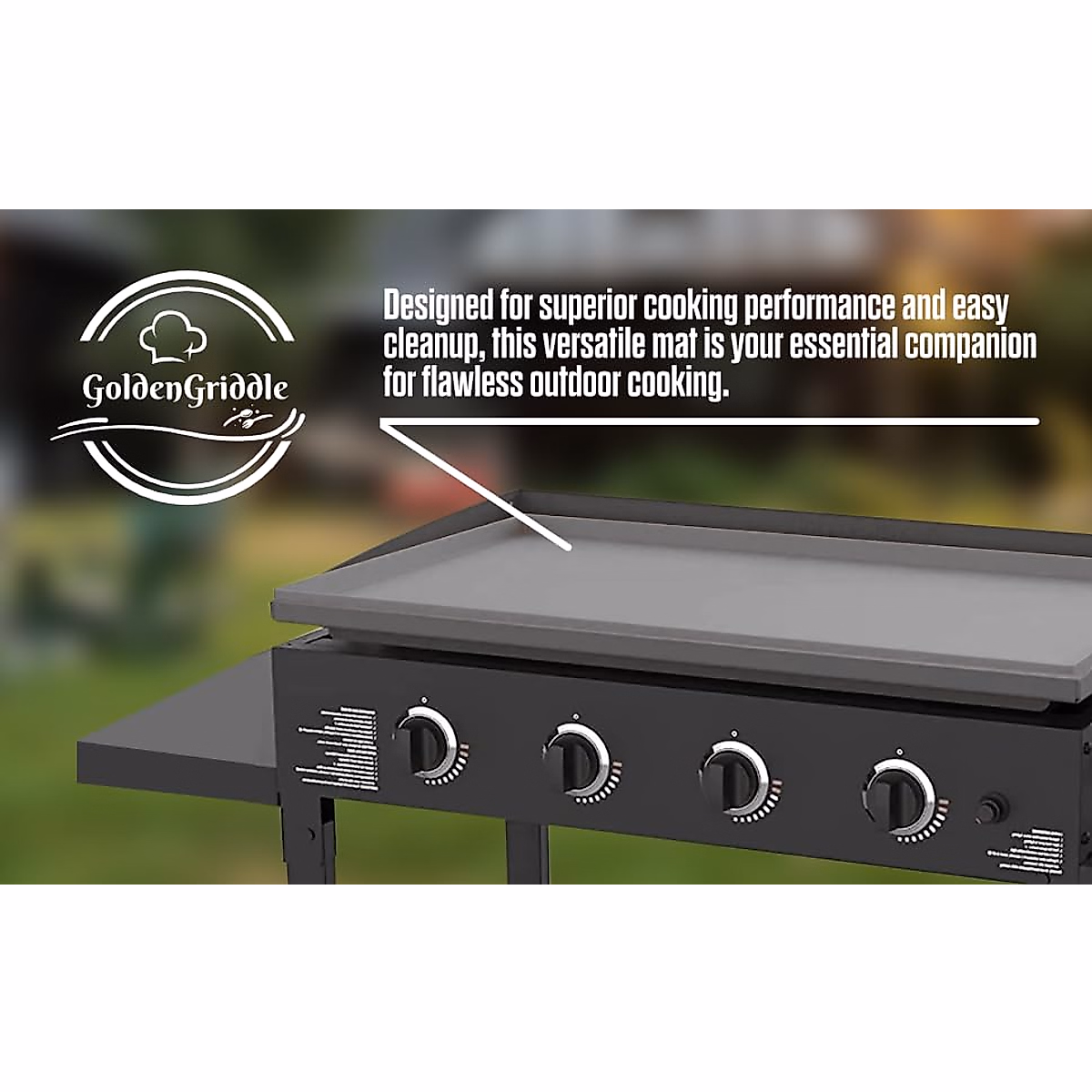 Blackstone Griddle Mat, Griddle cover, blackstone griddle cover 36 inch, 28 inch blackstone griddle cover, griddle protection from dust, insects and waterproof, Griddle accessories. (36 inches)