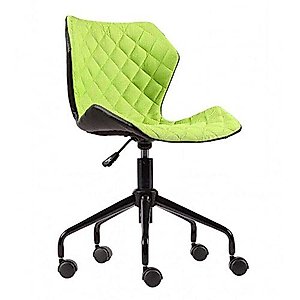 JTSQ Black/Lime Office Desk Chair - MID-Back Gaming Chair Office Chair Gaming Desk Computer Chair high Chair Office Desk Chairs Office Chairs Office Office Furniture Swivel cha