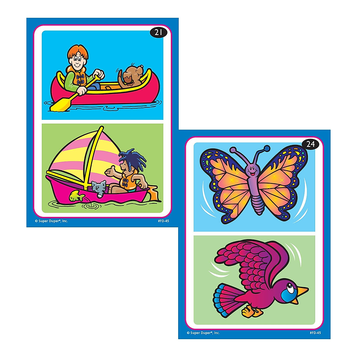 Super Duper Publications | Compare and Contrast Fun Deck | Language Development and Reasoning Skills Flash Cards | Educational Learning Materials for Children