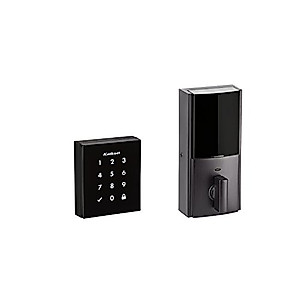Kwikset Obsidian Keyless Touchscreen Electronic Deadbolt in Venetian Bronze