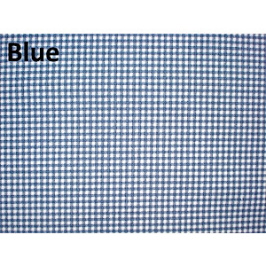 Ellis Curtain Victoria Park Toile Logan Gingham Check Reversible Toss Pillow, Blue