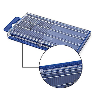 Balax 21 Pcs Mini Twist Drill Bits Set Index 61-80 w/Aluminum Hand Drill For Hobby